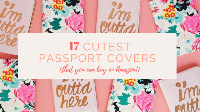 17 Cutest Passport Covers - That You Can Buy on Amazon!